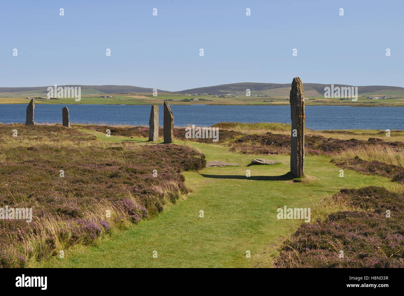 Ring of Brodgar stone circle, Orkney Stock Photo - Alamy