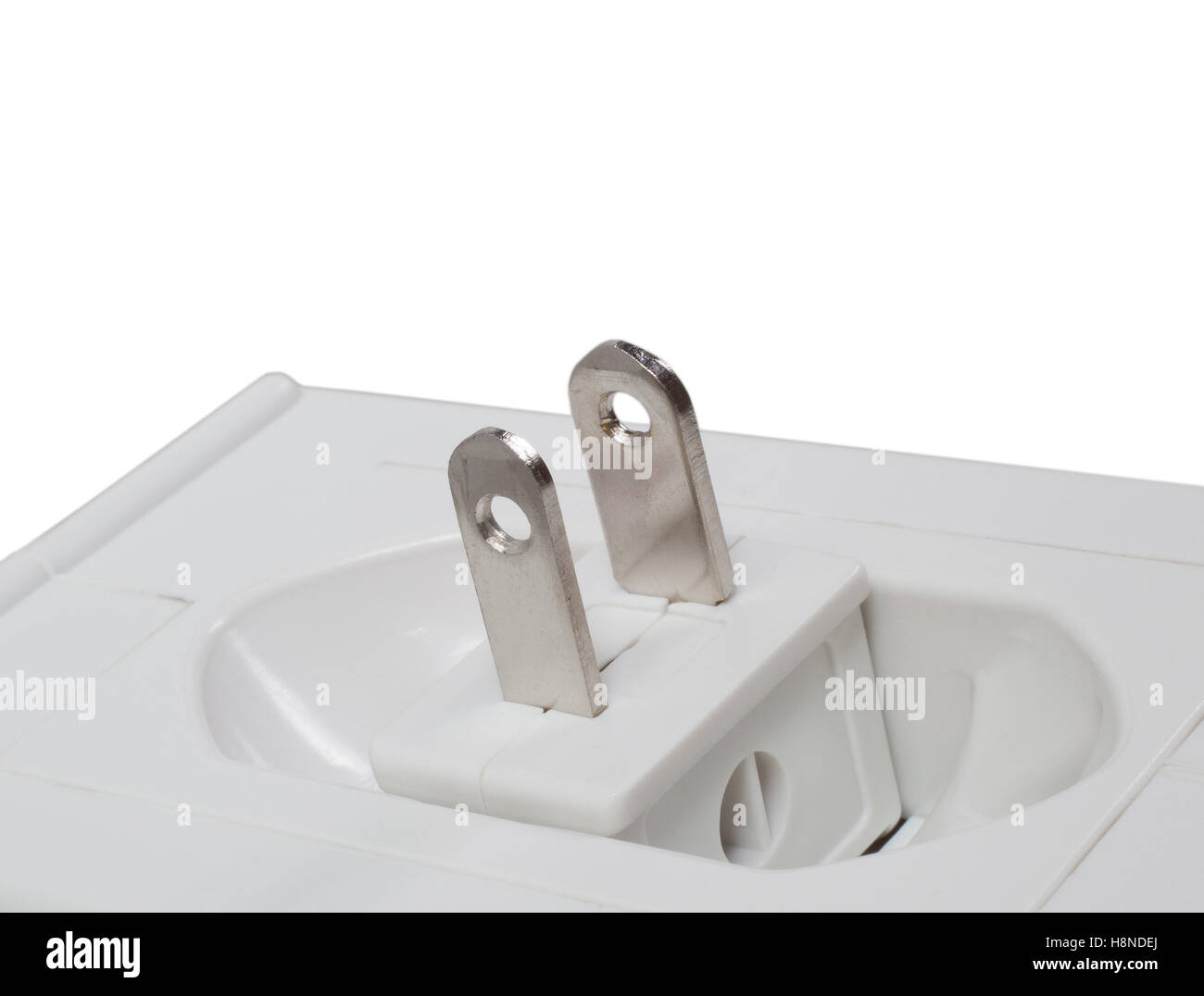 Plug for an electric socket that can be rotated closed Stock Photo - Alamy