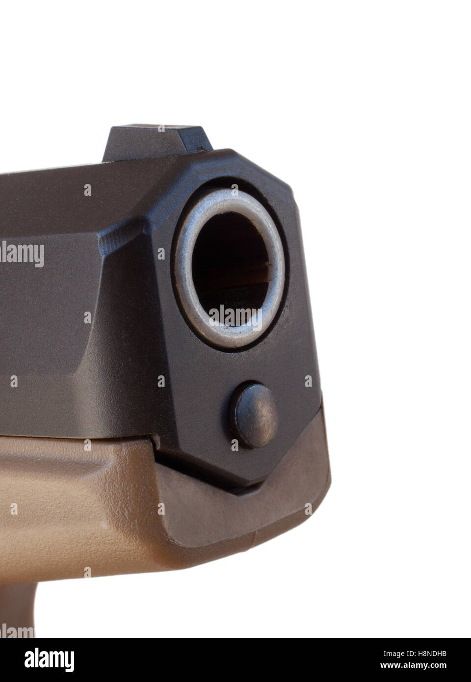 Handgun barrel front sight hi-res stock photography and images - Alamy