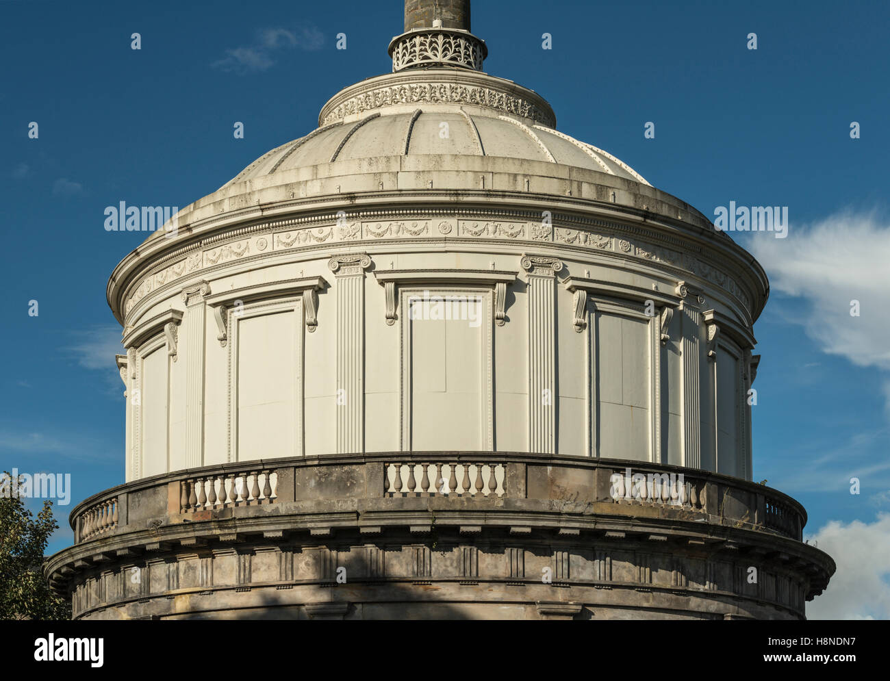 Cast iron upper level of the Fergusson Gallery,formerly Perth Water ...