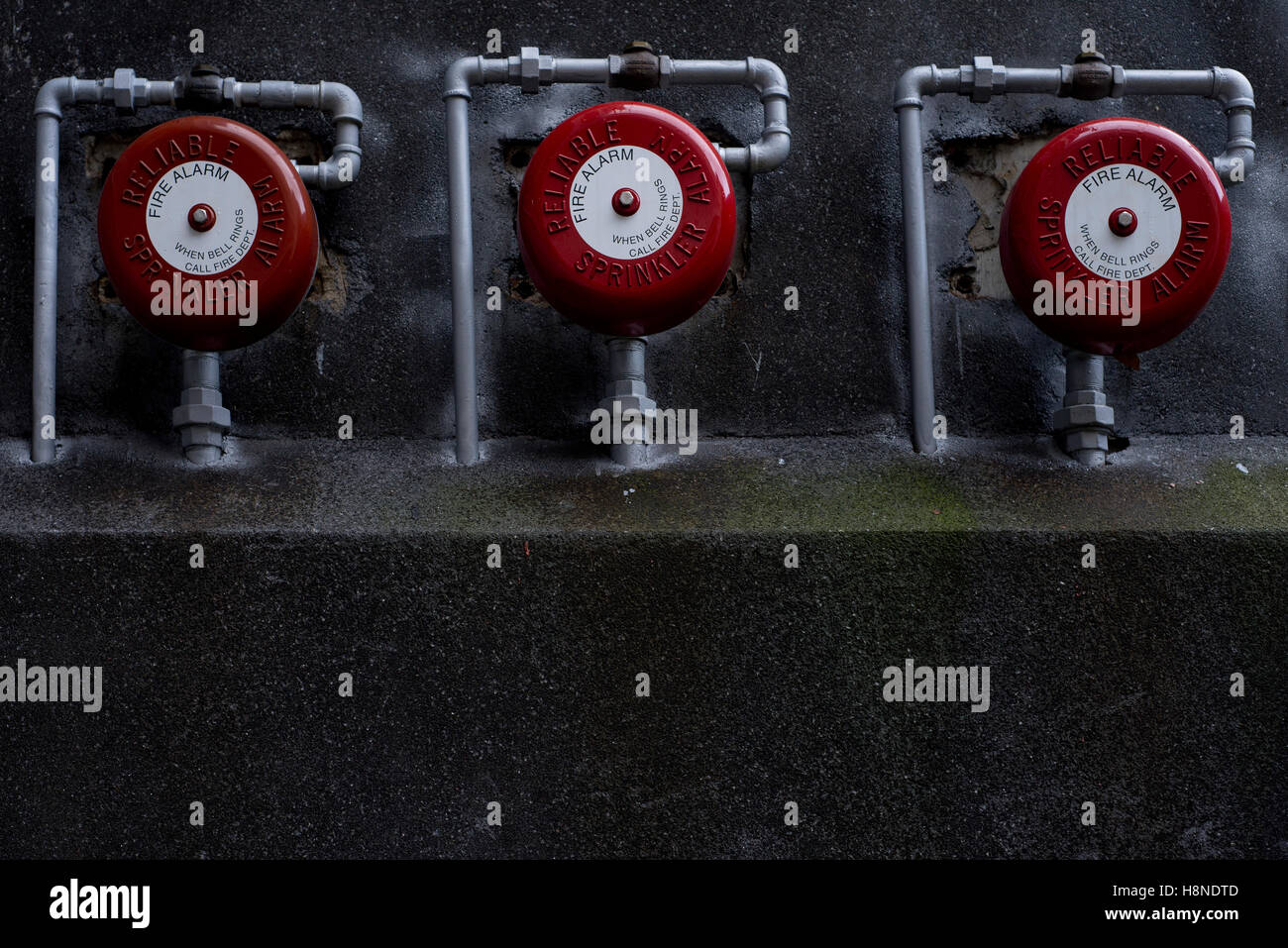 Industrial fire alarm and hydrant Stock Photo - Alamy