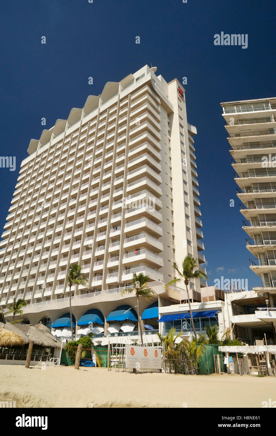 Krystal Beach Hotel, Acapulco, Mexico Stock Photo - Alamy