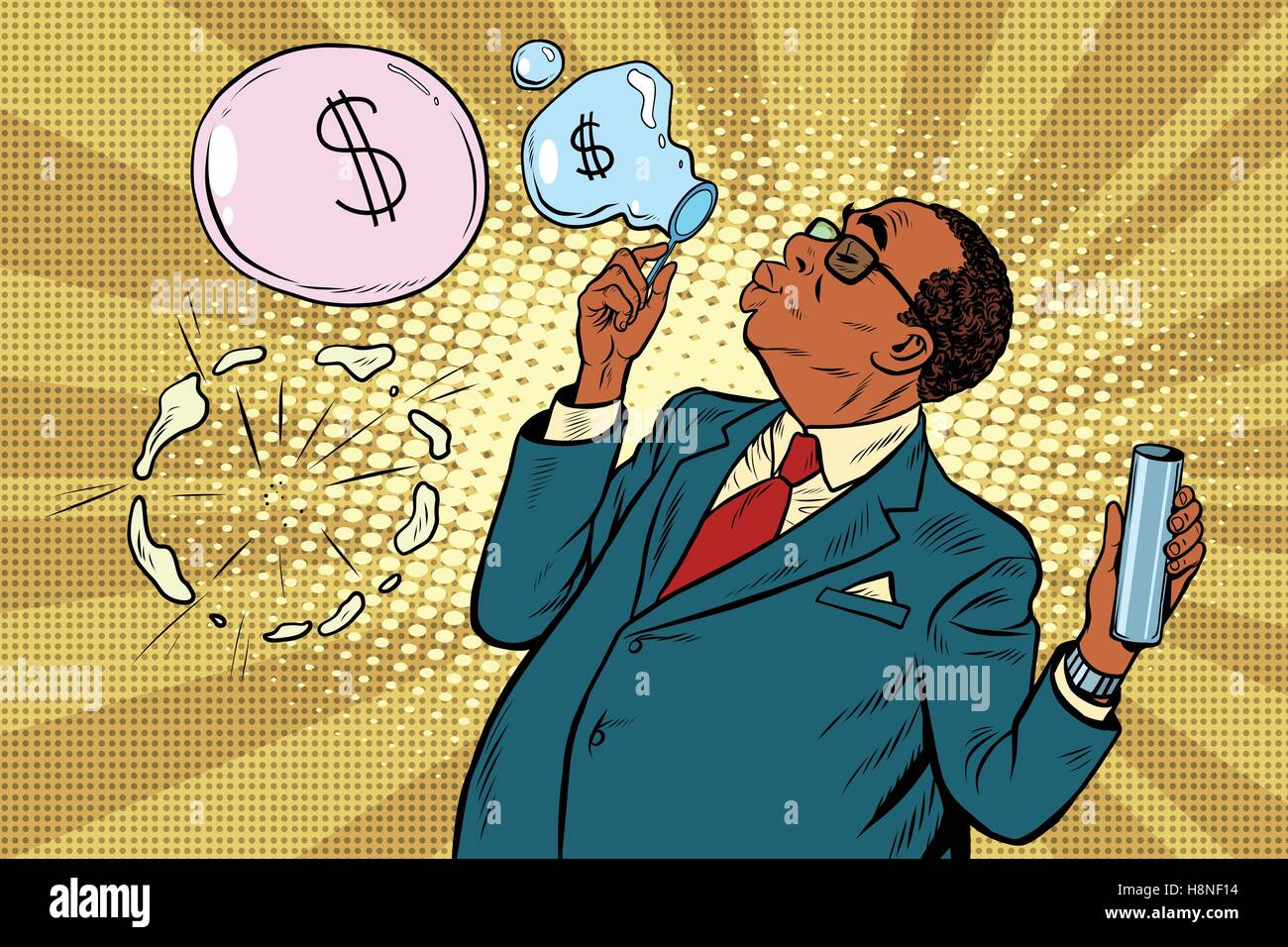 Face financial Stock Vector Images - Alamy