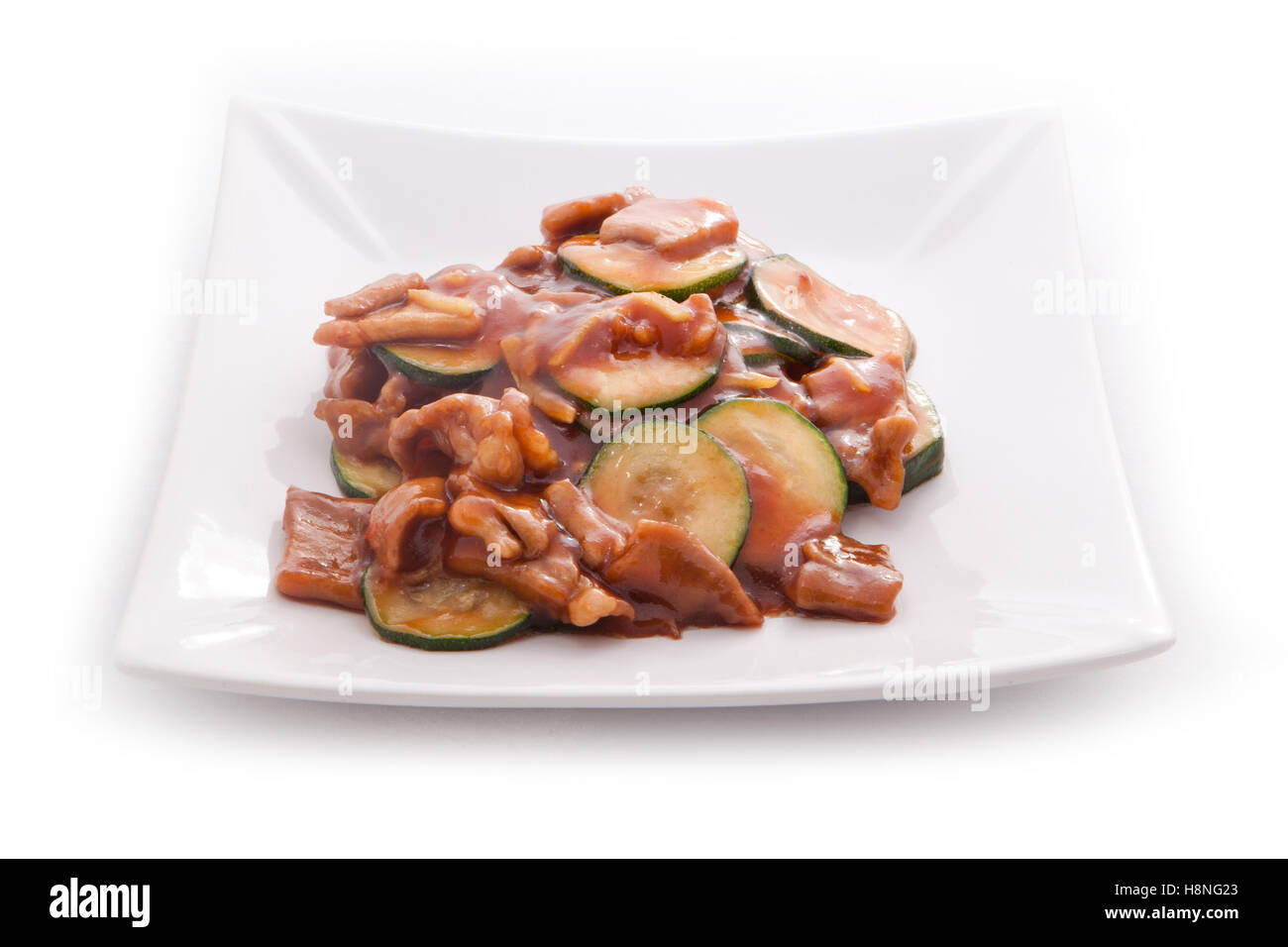 Oyster mushroom dish Cut Out Stock Images & Pictures - Alamy