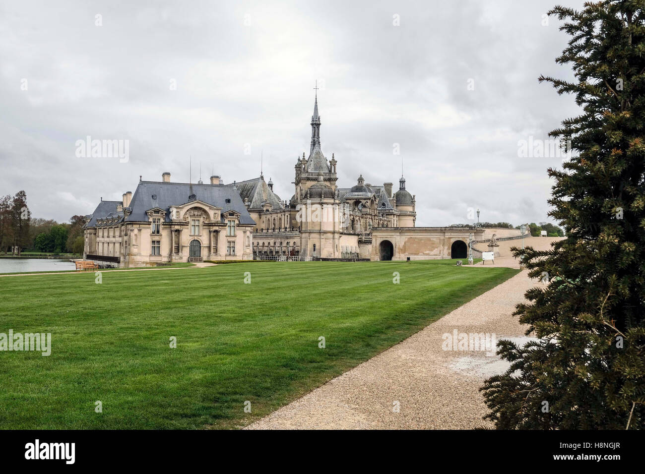 The Château de Chantilly is a historic château located in the town of ...