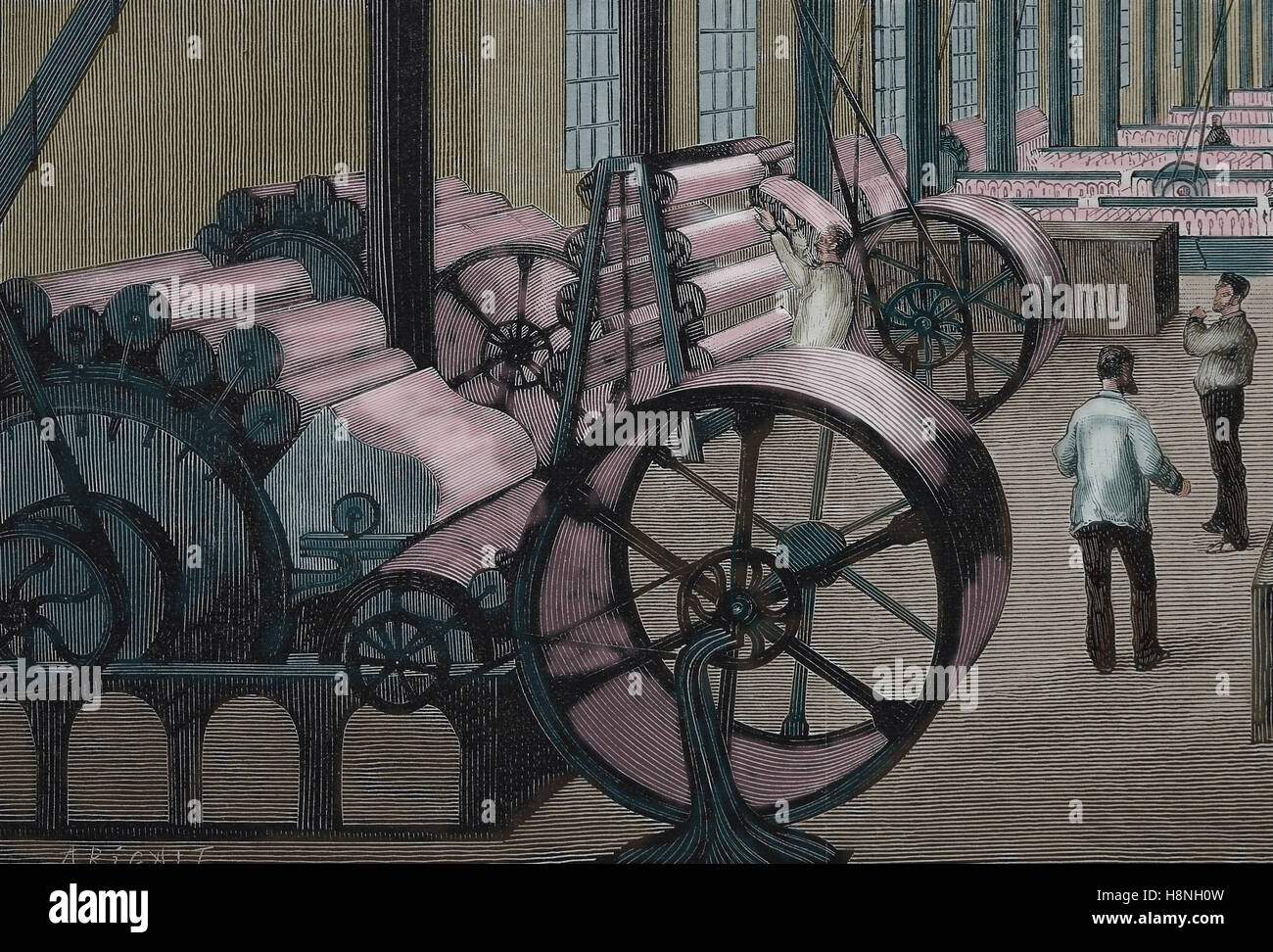 Industrial Revolution Factory Inside