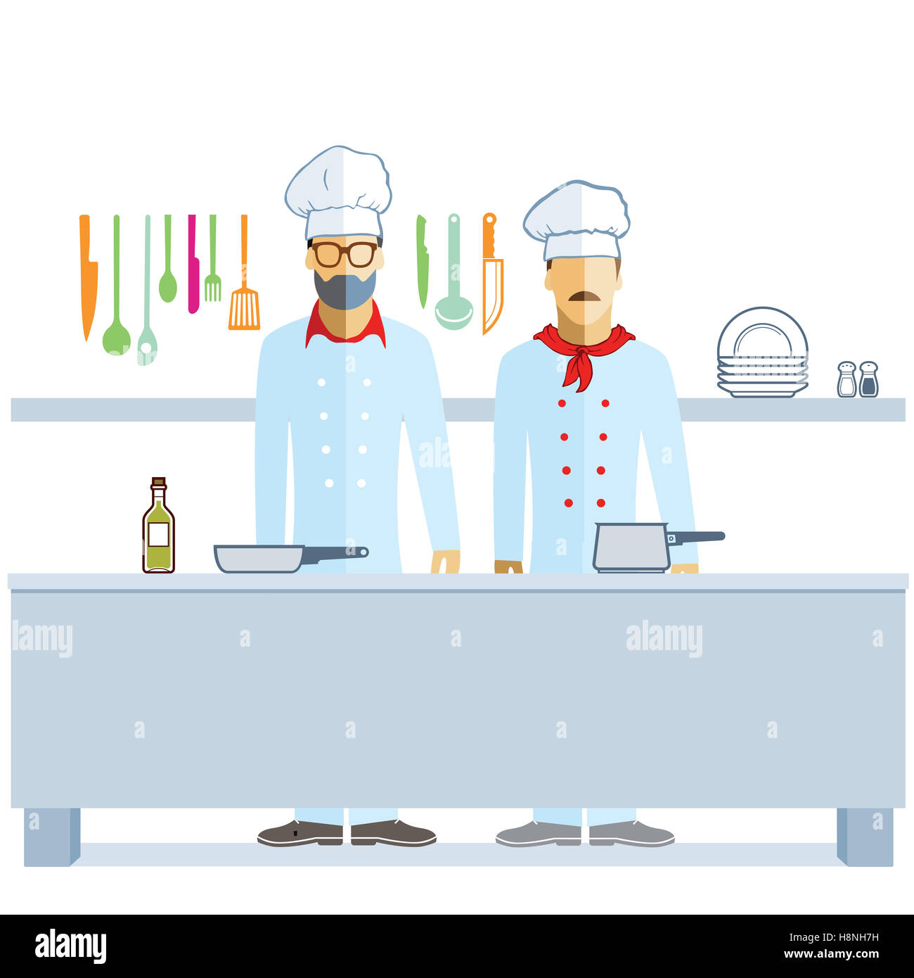 Restaurant work Cut Out Stock Images & Pictures - Alamy