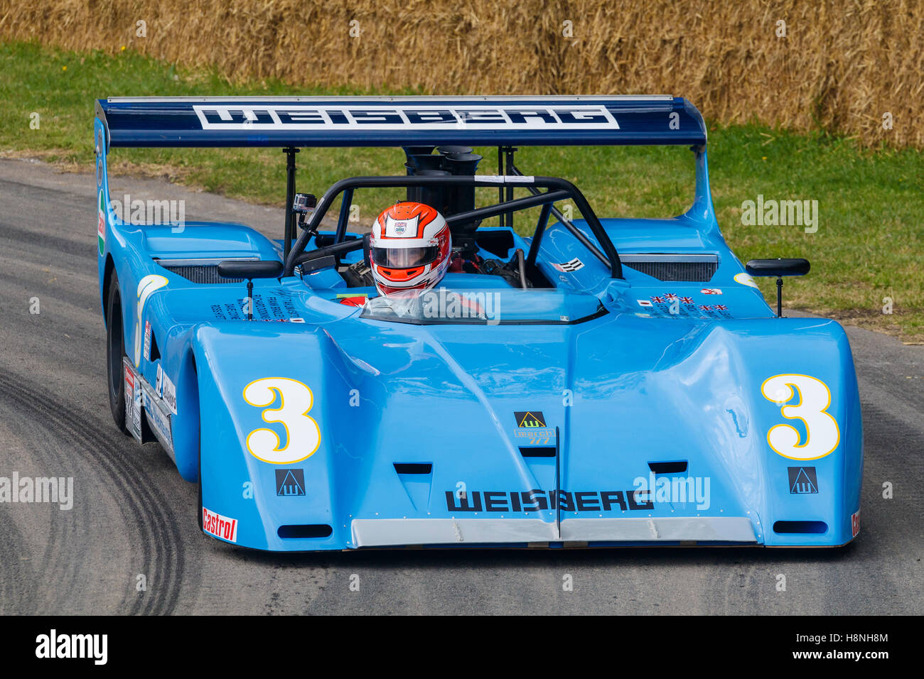 1970 March-Chevrolet 717 Can-Am with driver Lionel Dodkins at the 2016 ...
