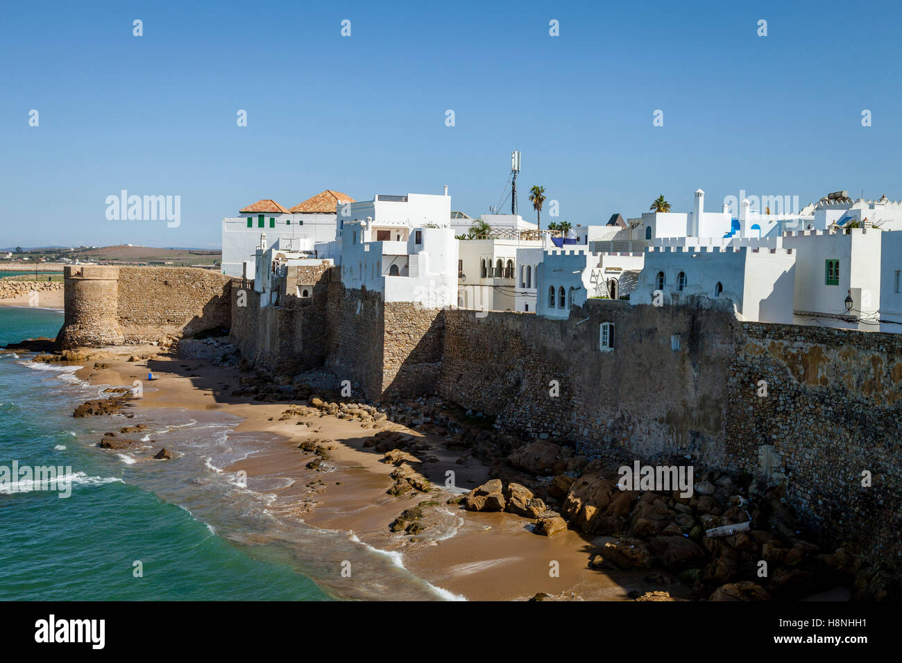 A View Of The Medina, Asilah, Morocco Stock Photo - Alamy