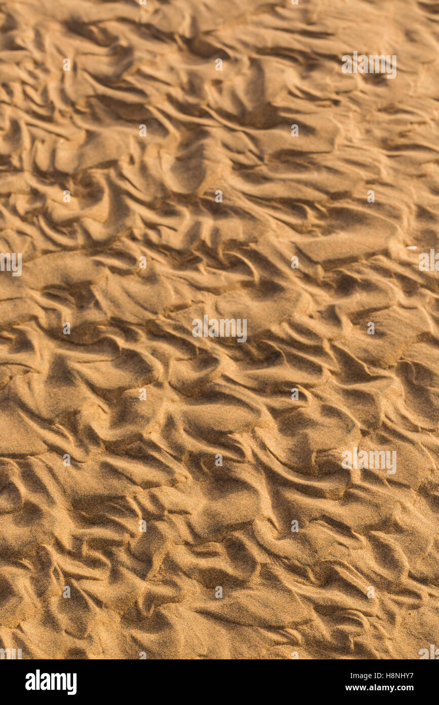 Sand Ripple Patterns Stock Photo - Alamy