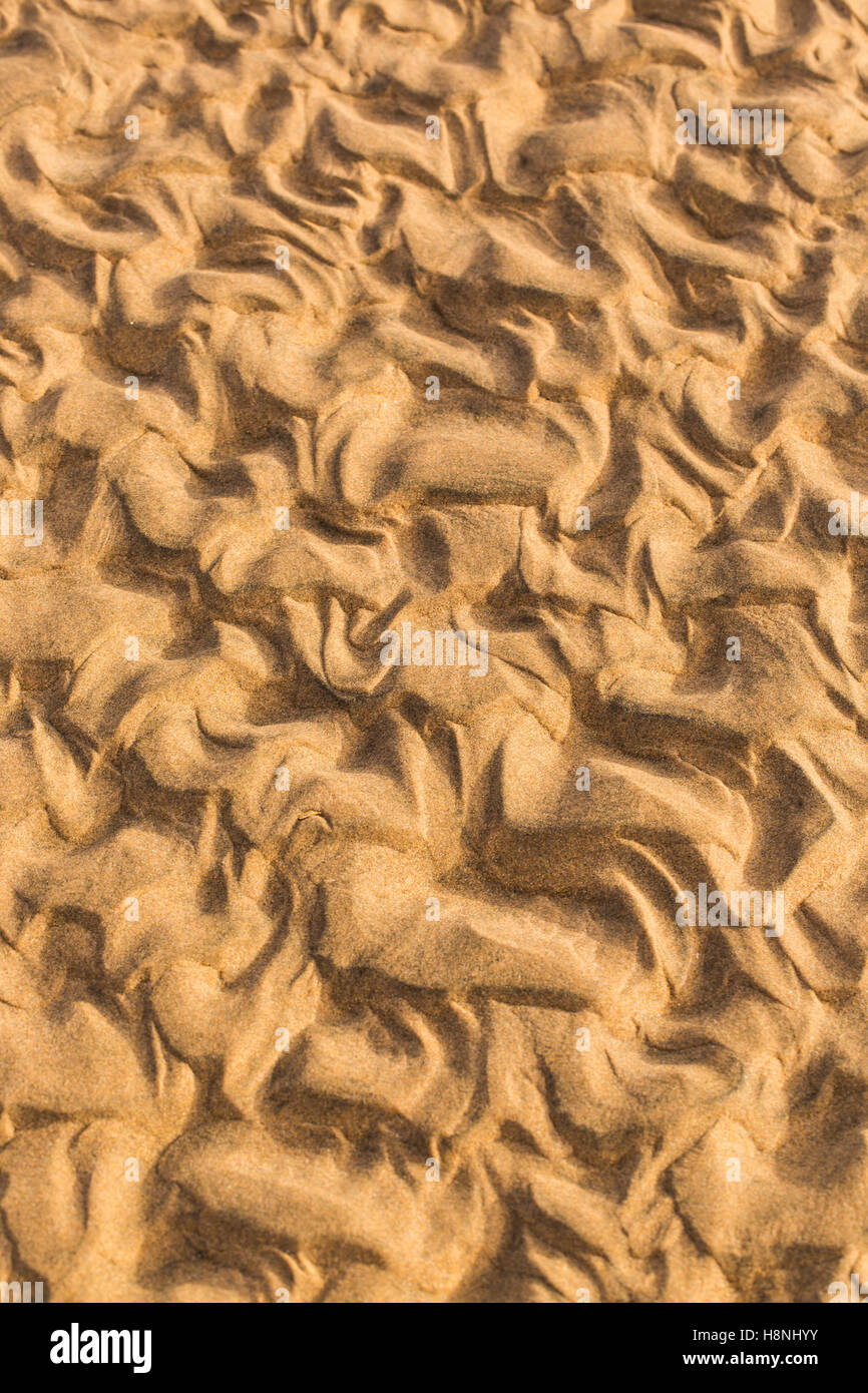 Sand Ripple Patterns Stock Photo - Alamy