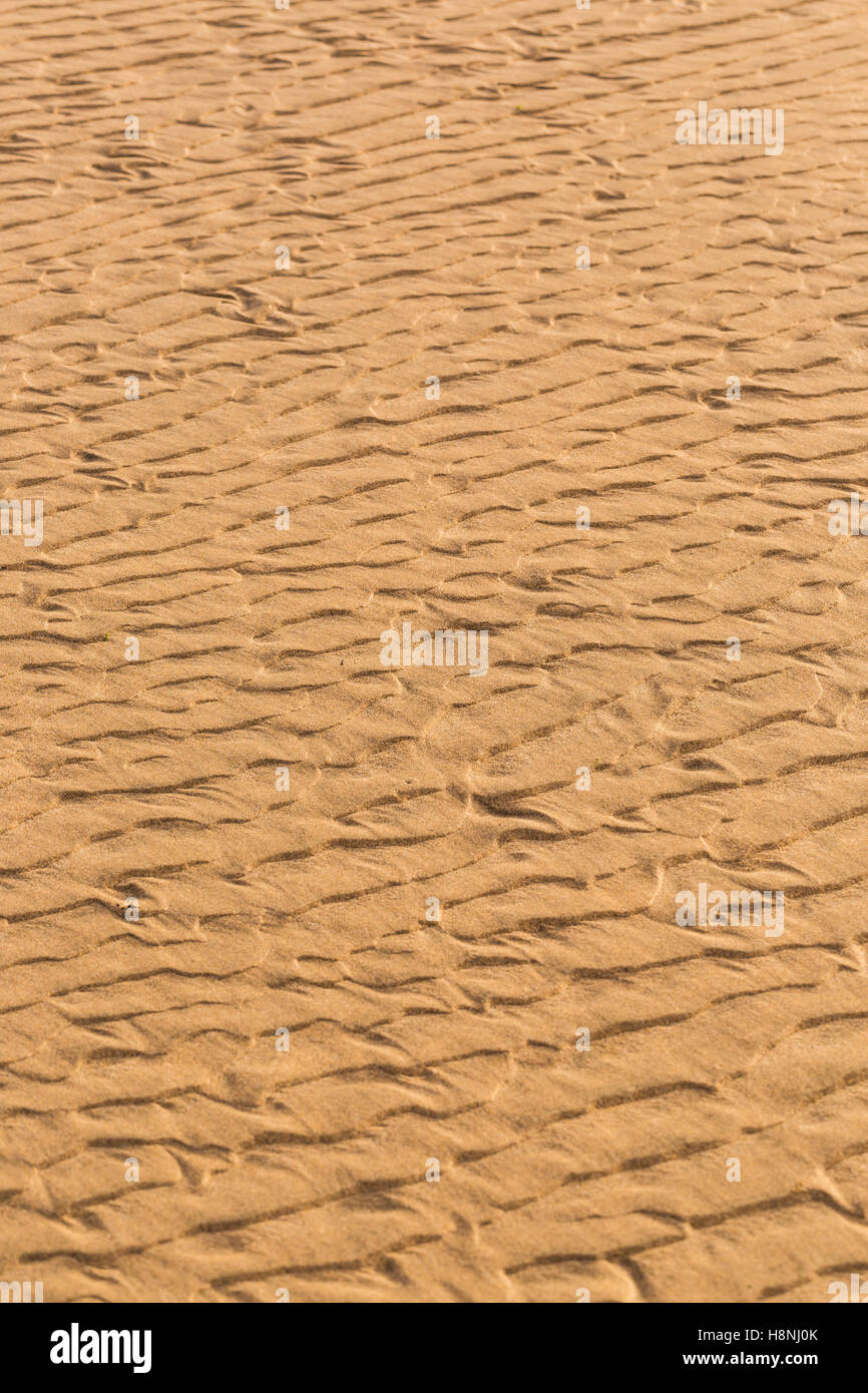 Sand Ripple Patterns Stock Photo - Alamy