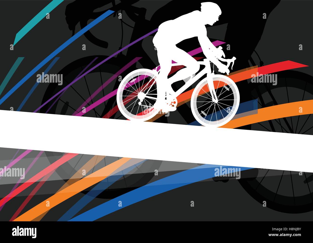 Cycling club riders Stock Vector Images - Alamy