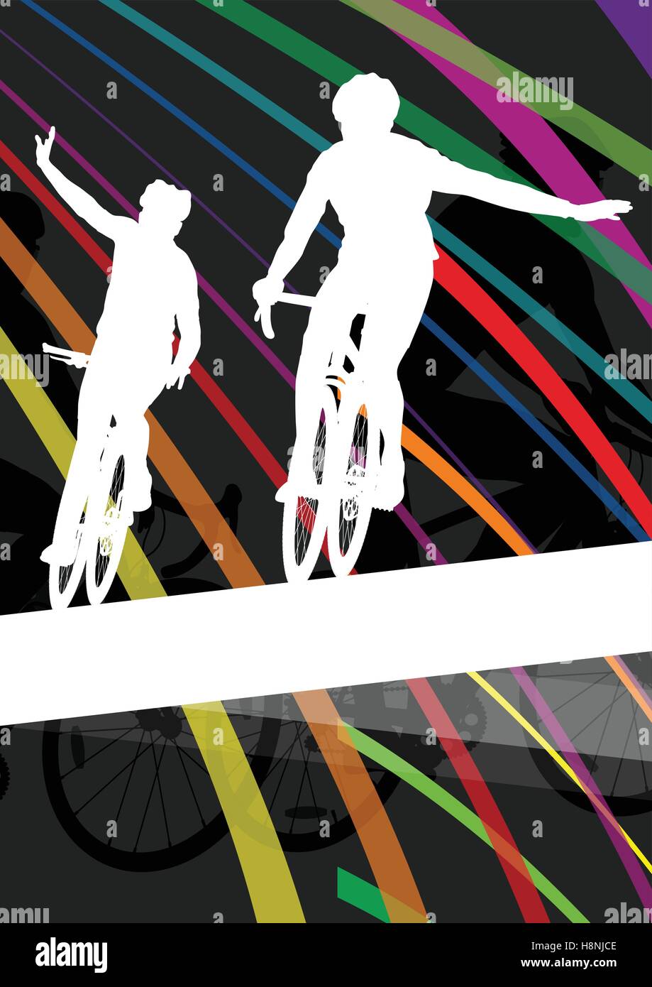 Cycling club riders Stock Vector Images - Alamy