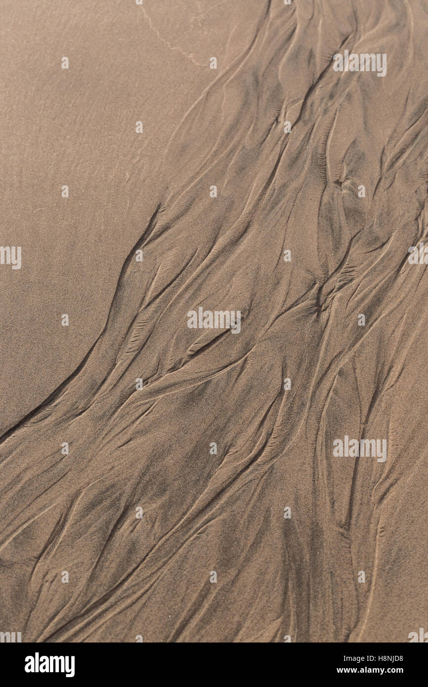 Sand Ripple Patterns Stock Photo - Alamy