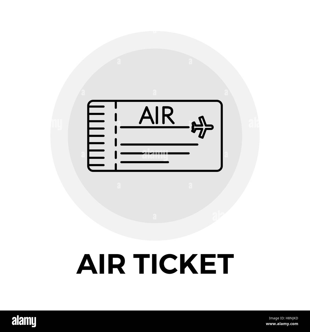 Air Ticket Icon Vector. Air Ticket Icon JPG. Air Ticket Icon Object ...
