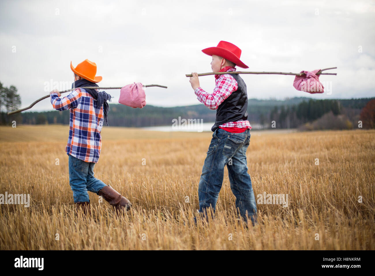 Boy Wearing Cowboy Hat High Resolution Stock Photography and Images - Alamy
