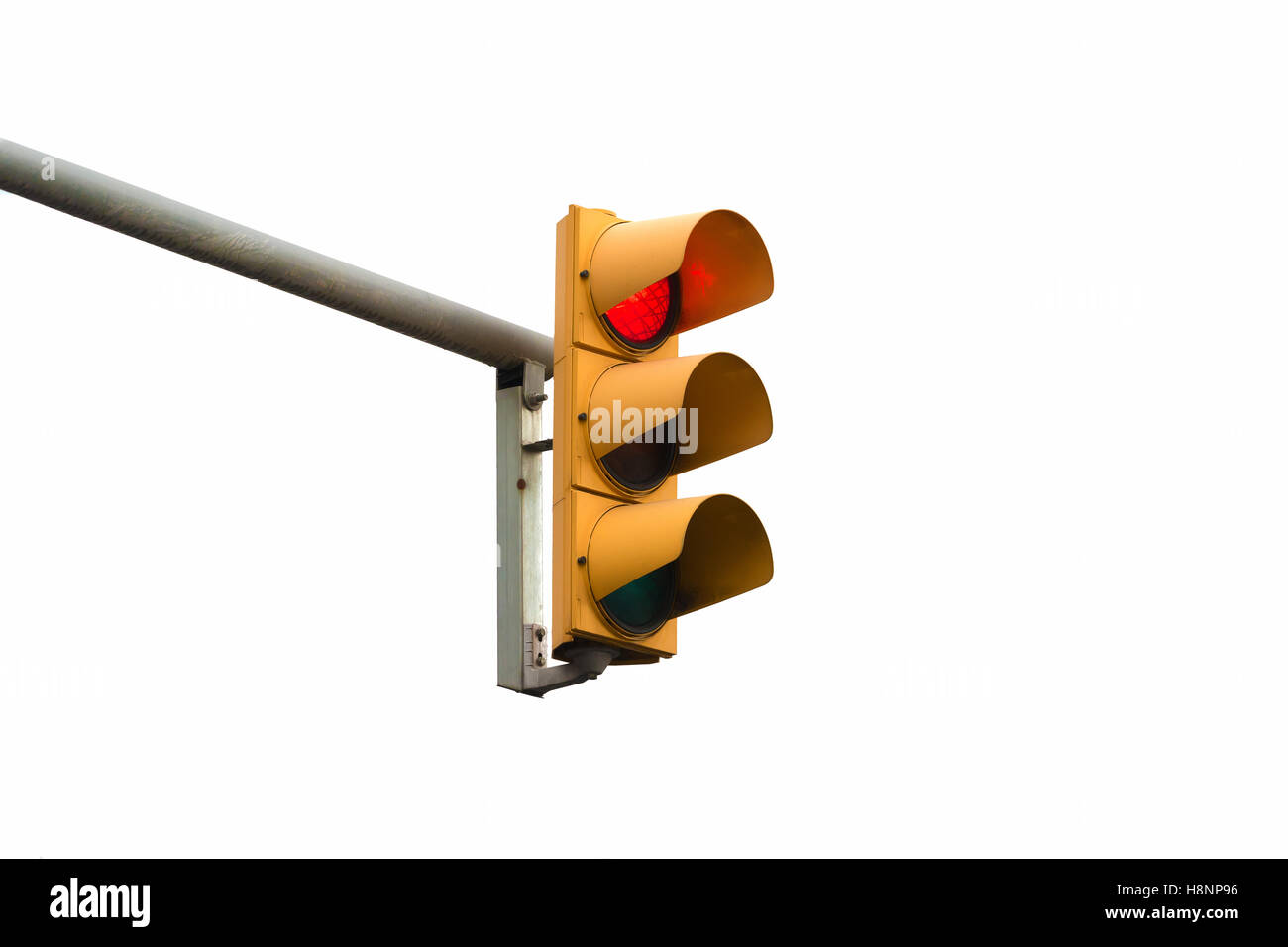 Stop sign and red light hi-res stock photography and images - Alamy