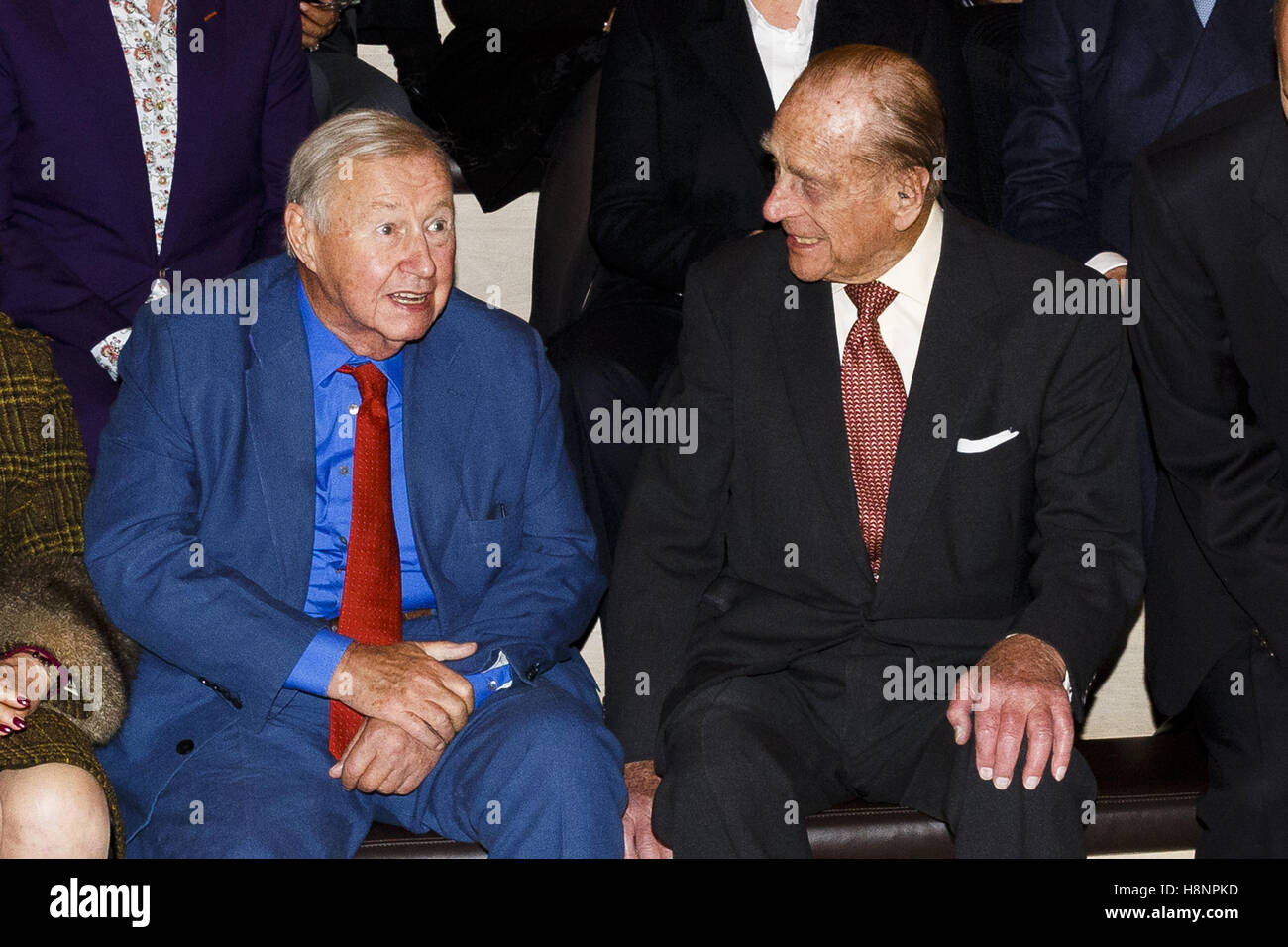 The Duke Of Edinburgh meets Sir Terence Conran as he opens the new ...