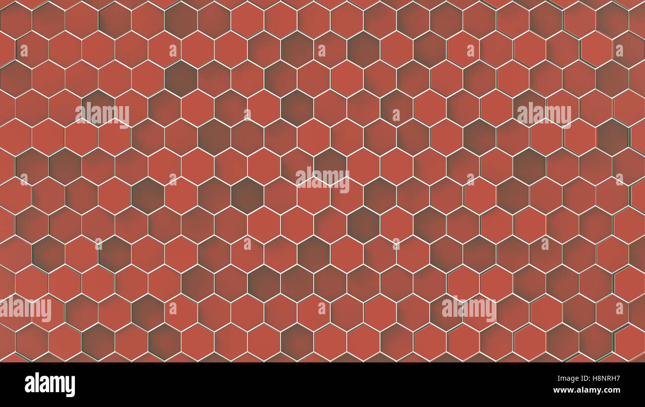 The 3d rendering colorful hexagon pattern with nice color Stock Photo ...