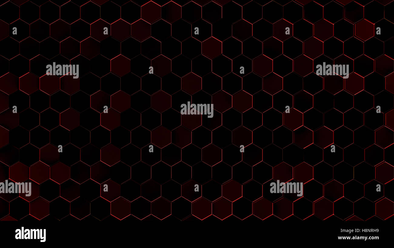 The 3d rendering colorful hexagon pattern with nice color Stock Photo ...