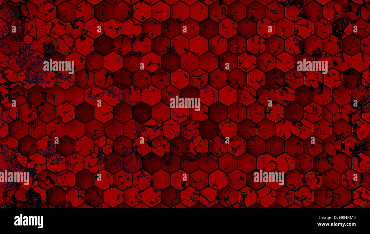 The 3d rendering colorful hexagon pattern with nice color Stock Photo ...
