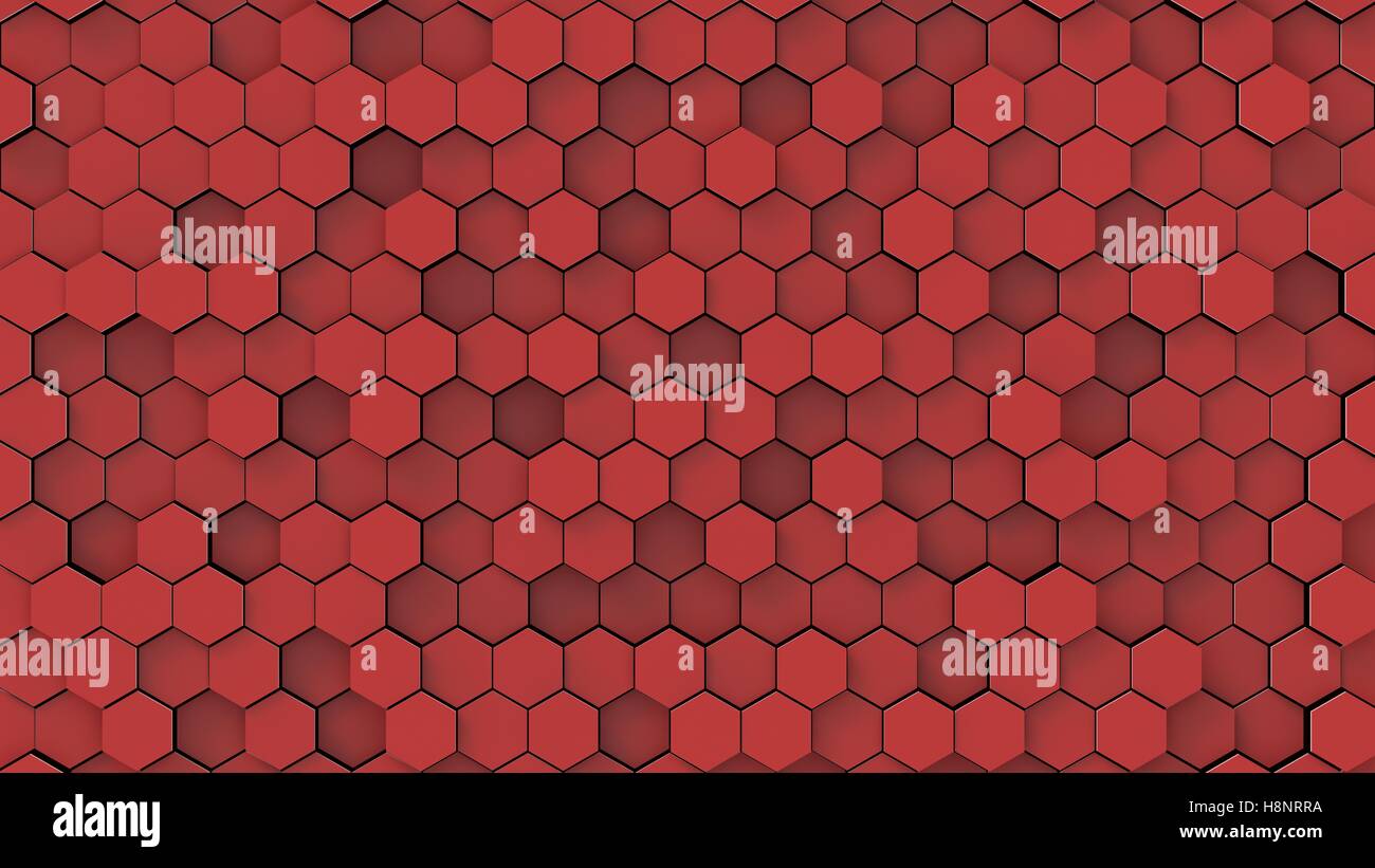 The 3d rendering colorful hexagon pattern with nice color Stock Photo ...