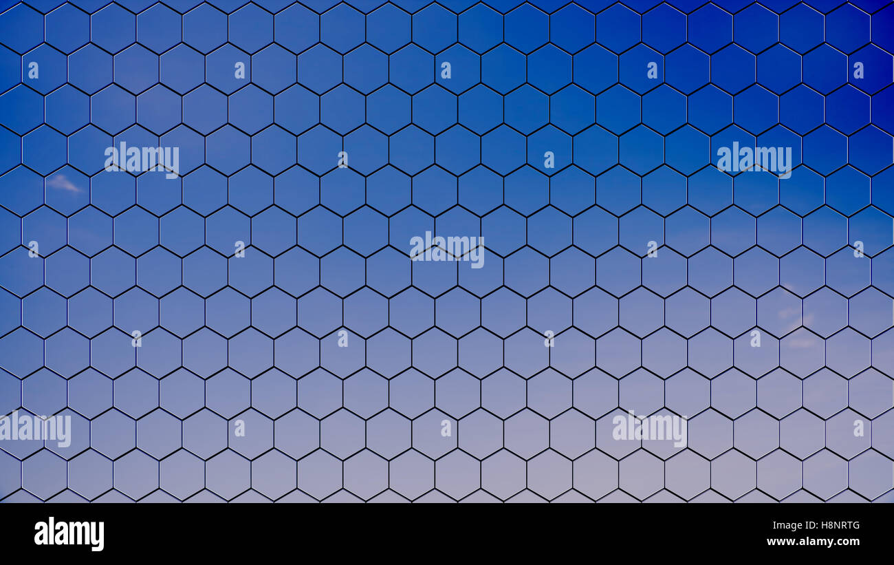 The 3d rendering colorful hexagon pattern with nice color Stock Photo ...