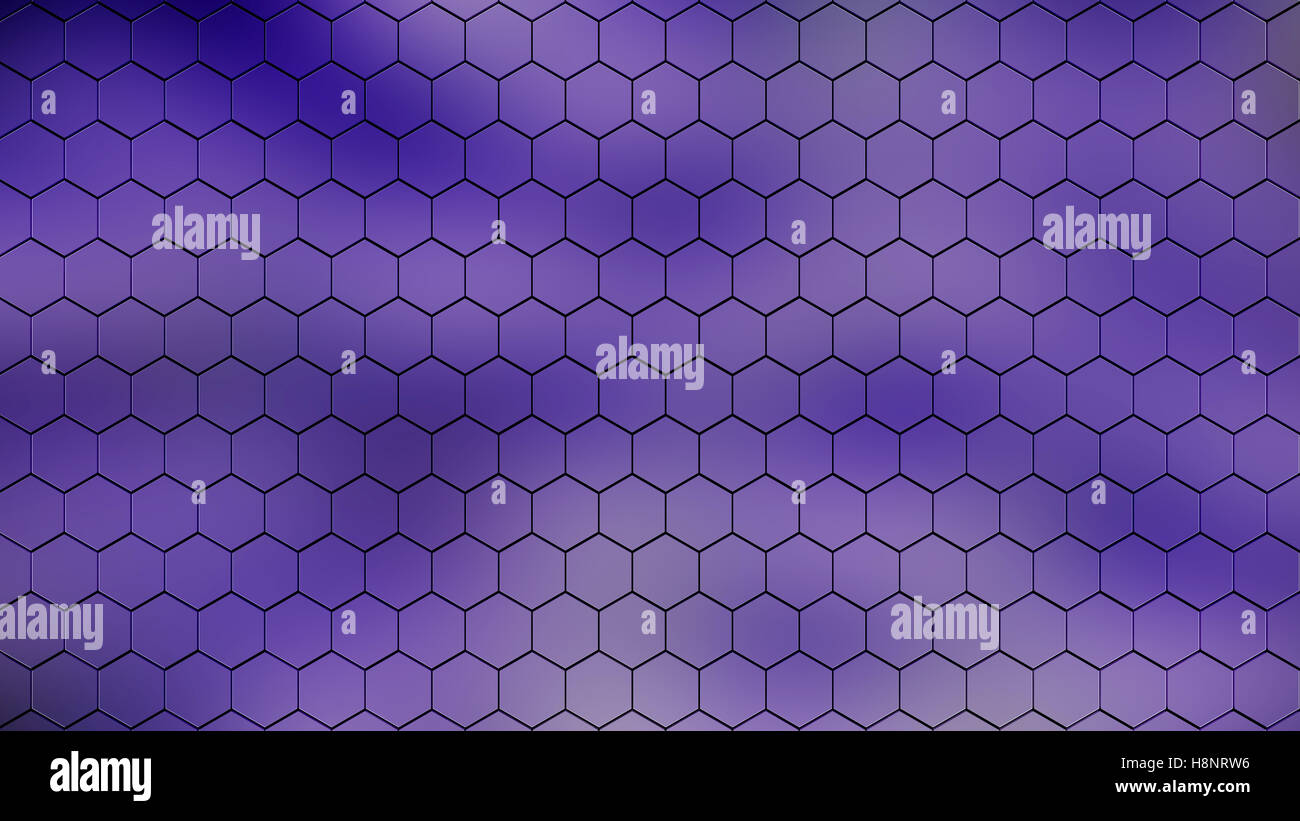 The 3d rendering colorful hexagon pattern with nice color Stock Photo ...