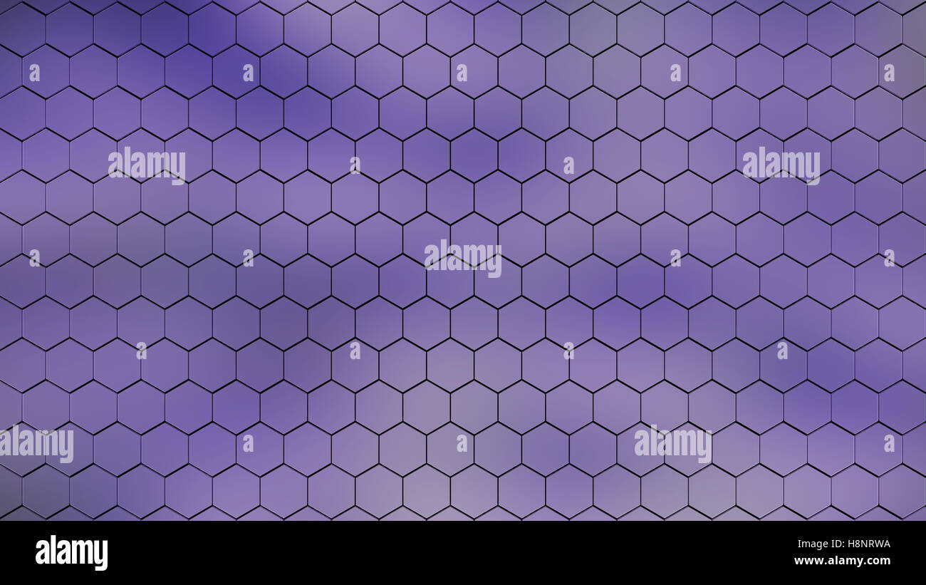 The 3d rendering colorful hexagon pattern with nice color Stock Photo ...