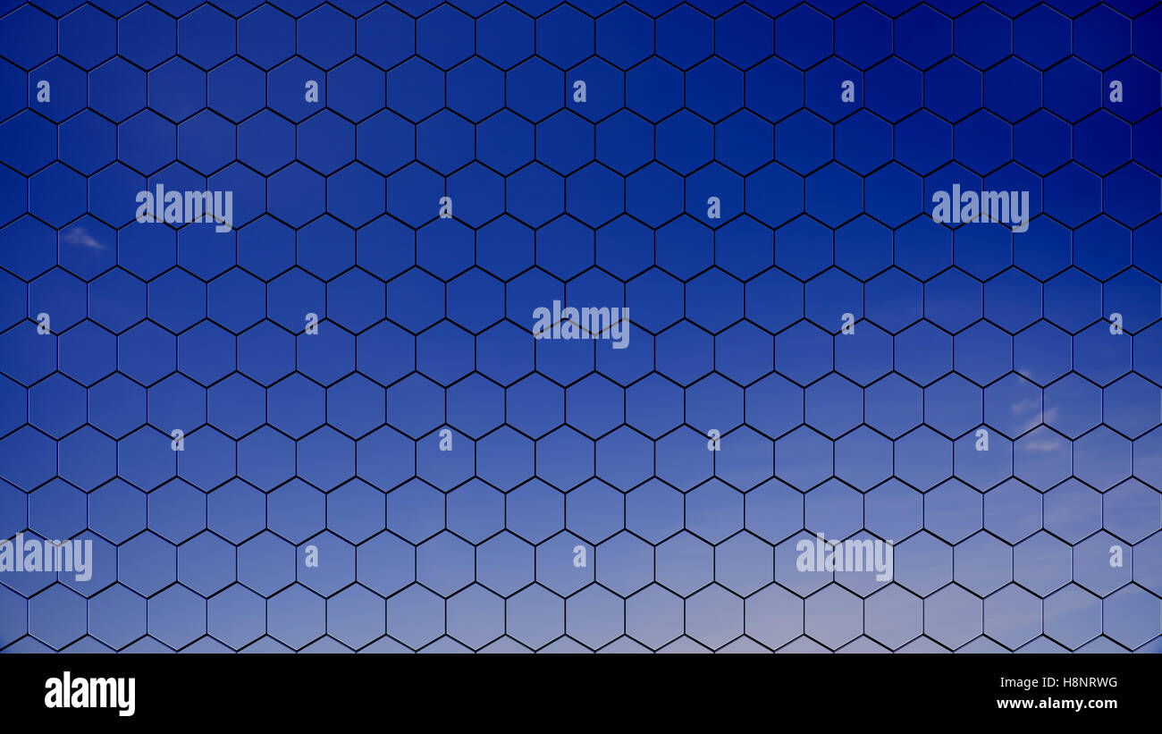 The 3d rendering colorful hexagon pattern with nice color Stock Photo ...