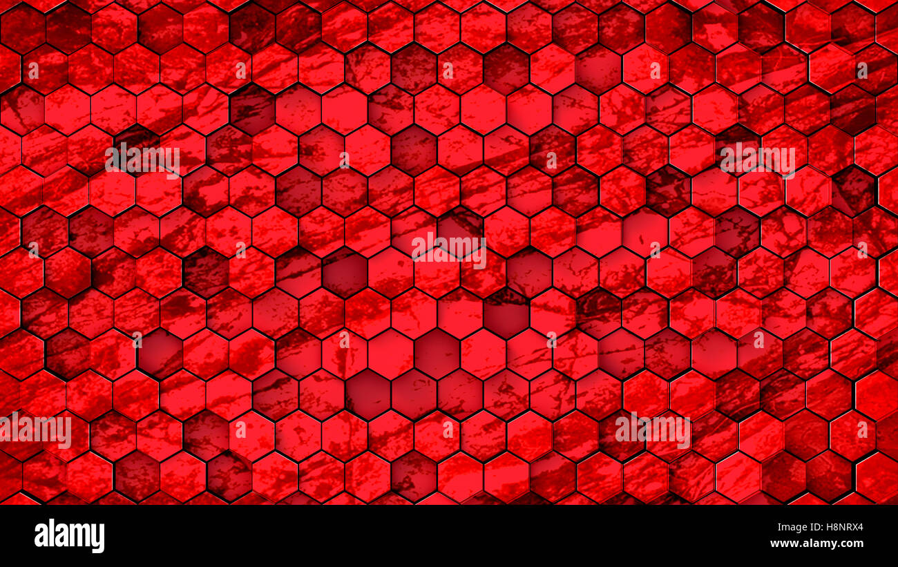 The 3d rendering colorful hexagon pattern with nice color Stock Photo ...