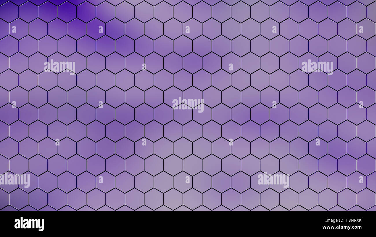 The 3d rendering colorful hexagon pattern with nice color Stock Photo ...