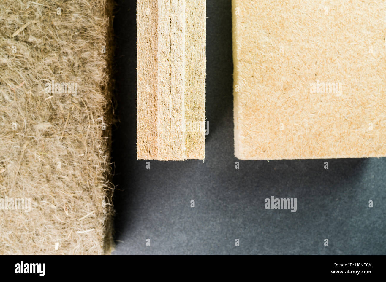 natural hemp fiber insulating construction raw materials Stock Photo ...