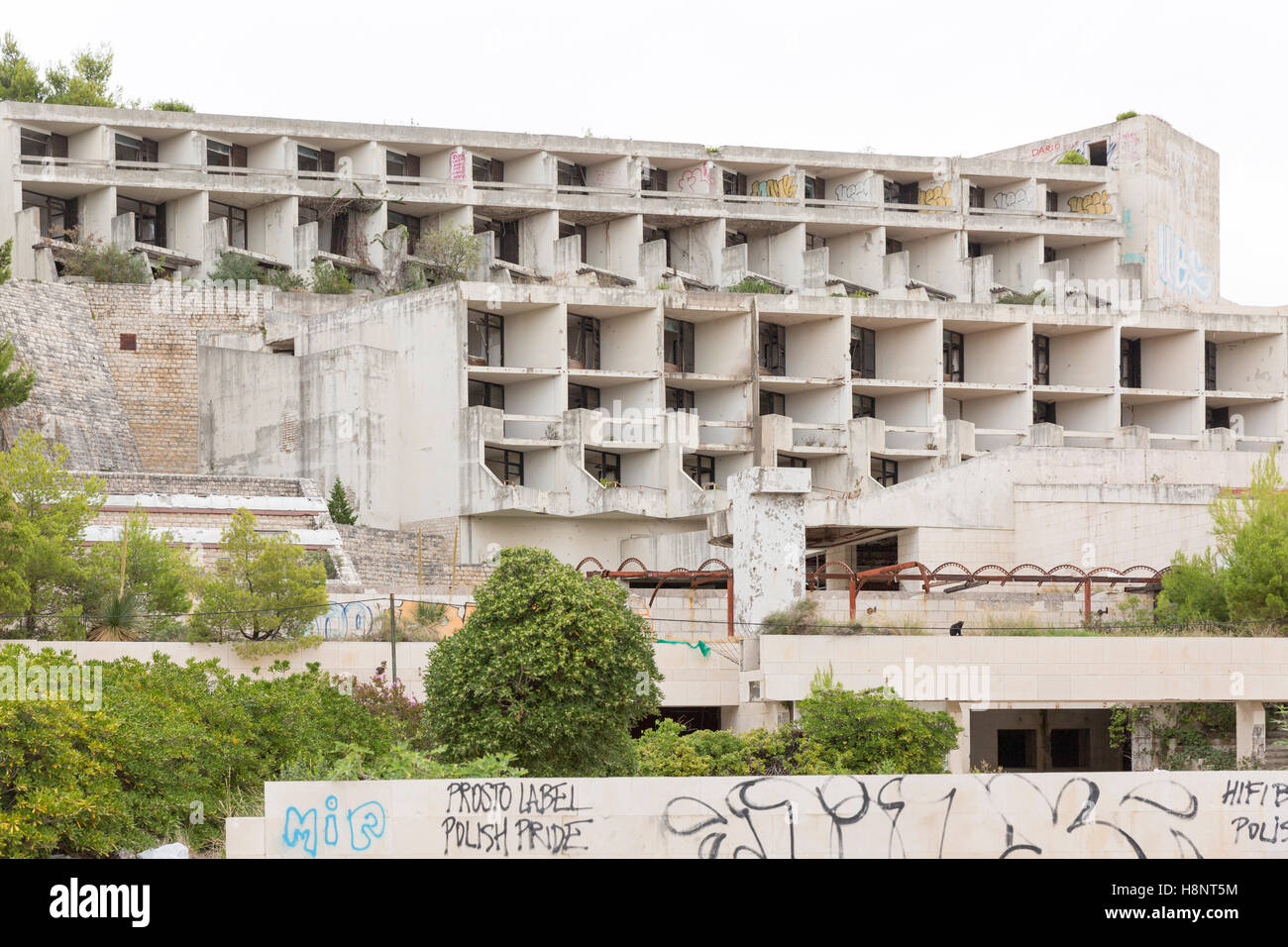 Scenes of Kupari Bay Stock Photo - Alamy