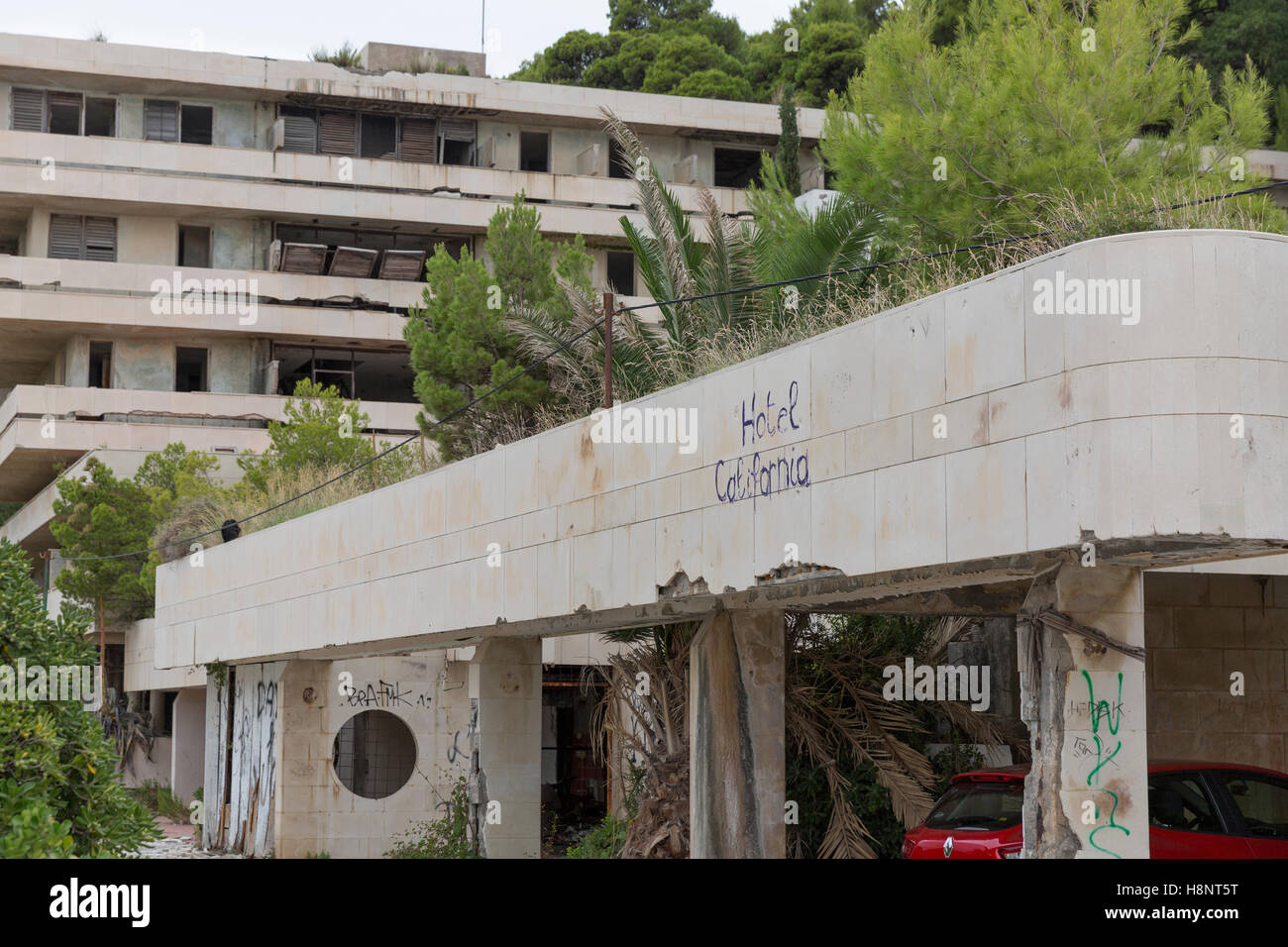 Scenes of Kupari Bay Stock Photo - Alamy