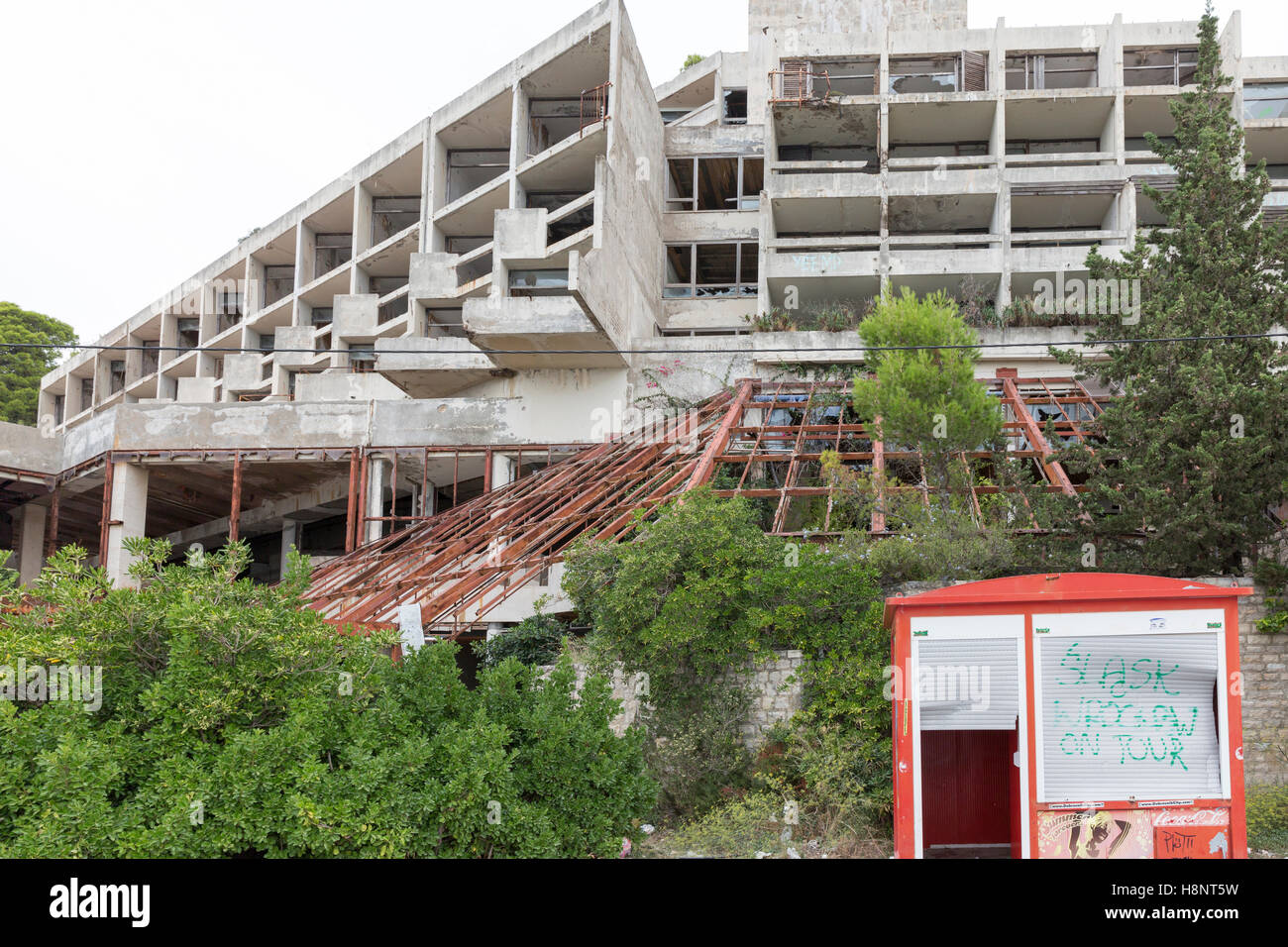 Scenes of Kupari Bay Stock Photo - Alamy