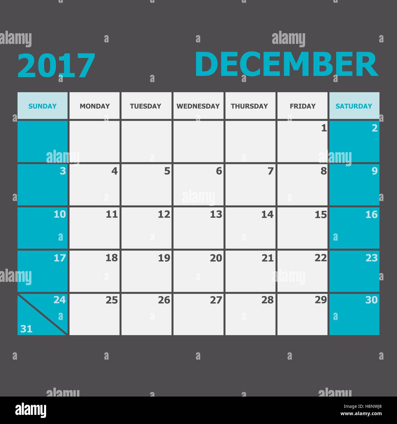 December 2017 photo Stock Vector Images - Alamy
