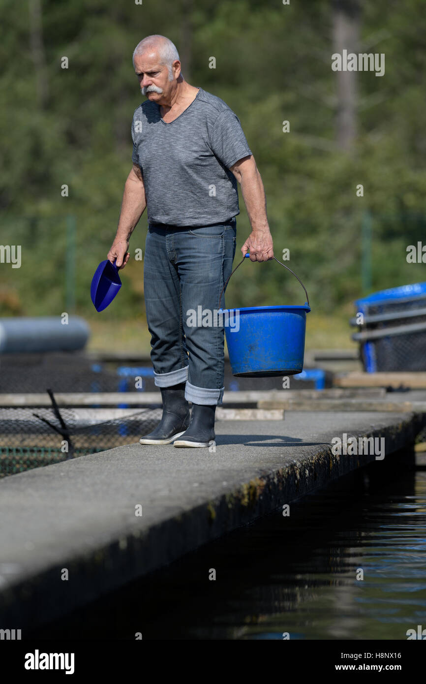 Old man and fish hi-res stock photography and images - Alamy