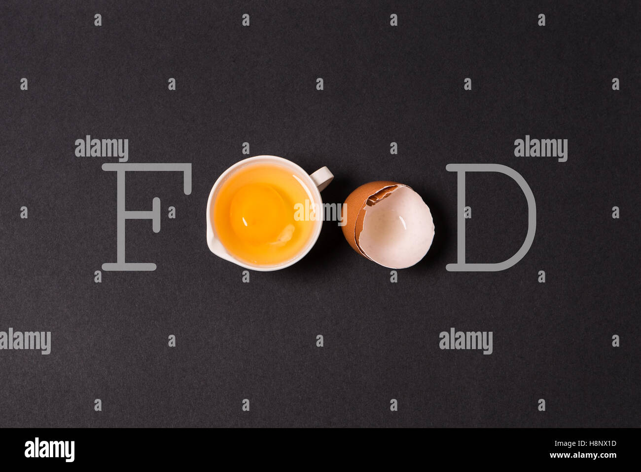 Food words hi-res stock photography and images - Alamy