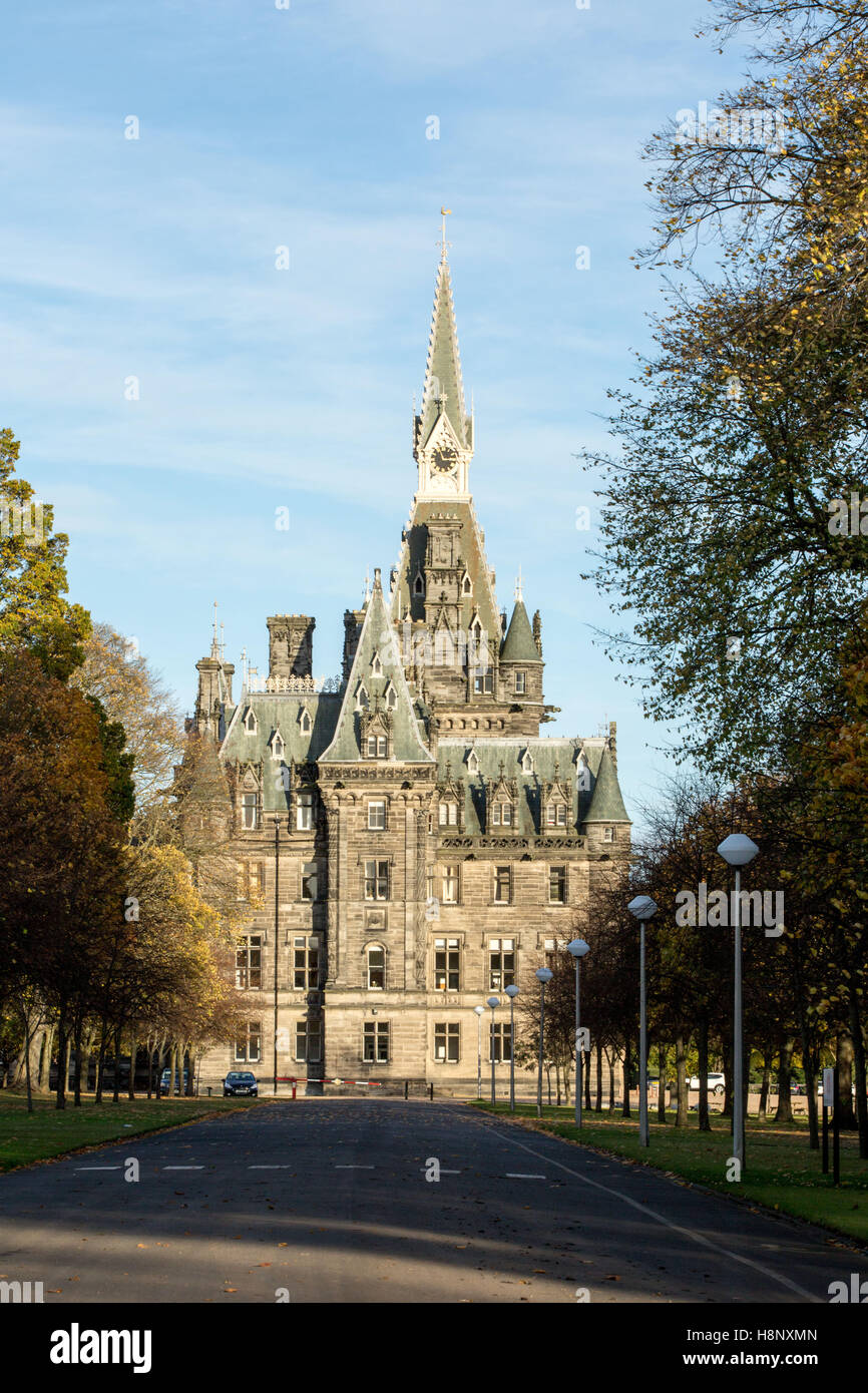 Edinburgh, Scotland, 5th, November, 2016 External views of Fettes ...