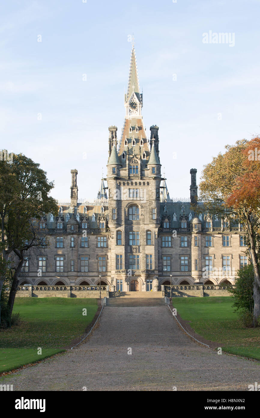 Edinburgh, Scotland, 5th, November, 2016 External views of Fettes ...