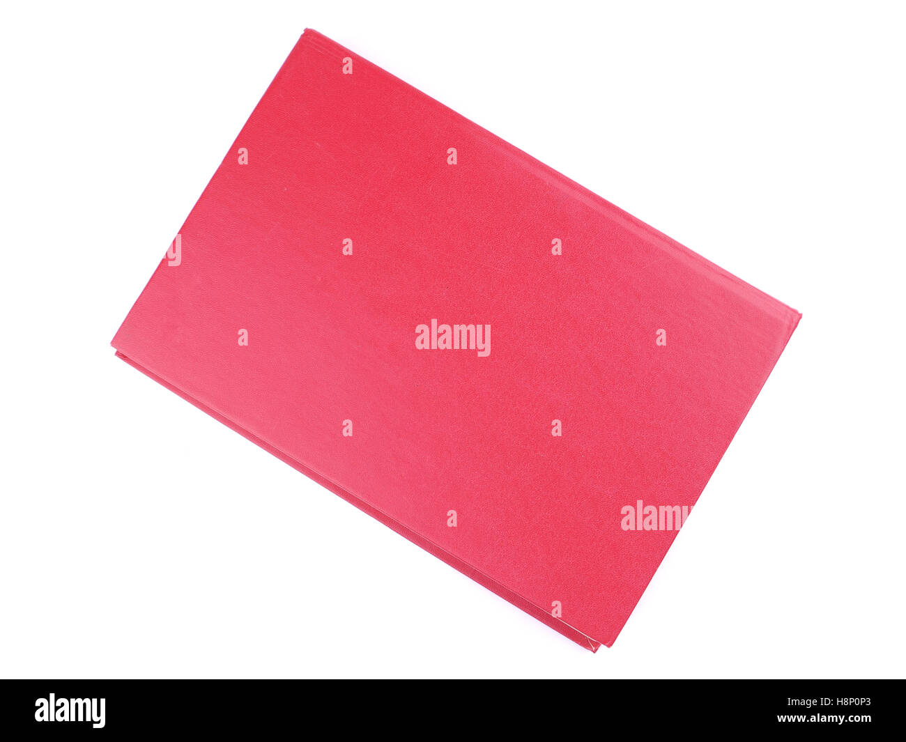 red book on a white background Stock Photo - Alamy