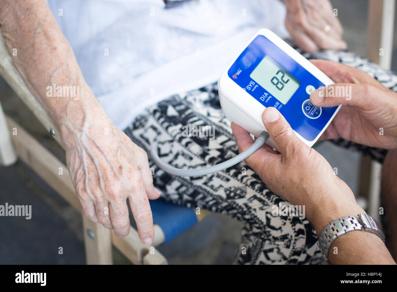 Cardiac blood pressure and irregular heart beat pulse rate meter to ...