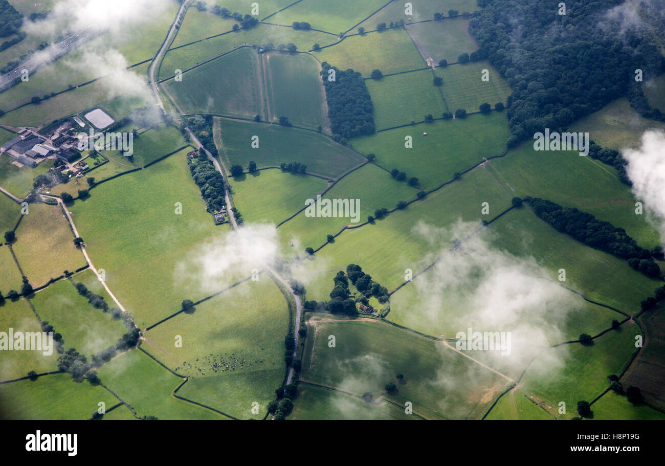 Oblique aerial images of uk countryside hi-res stock photography and images - Alamy