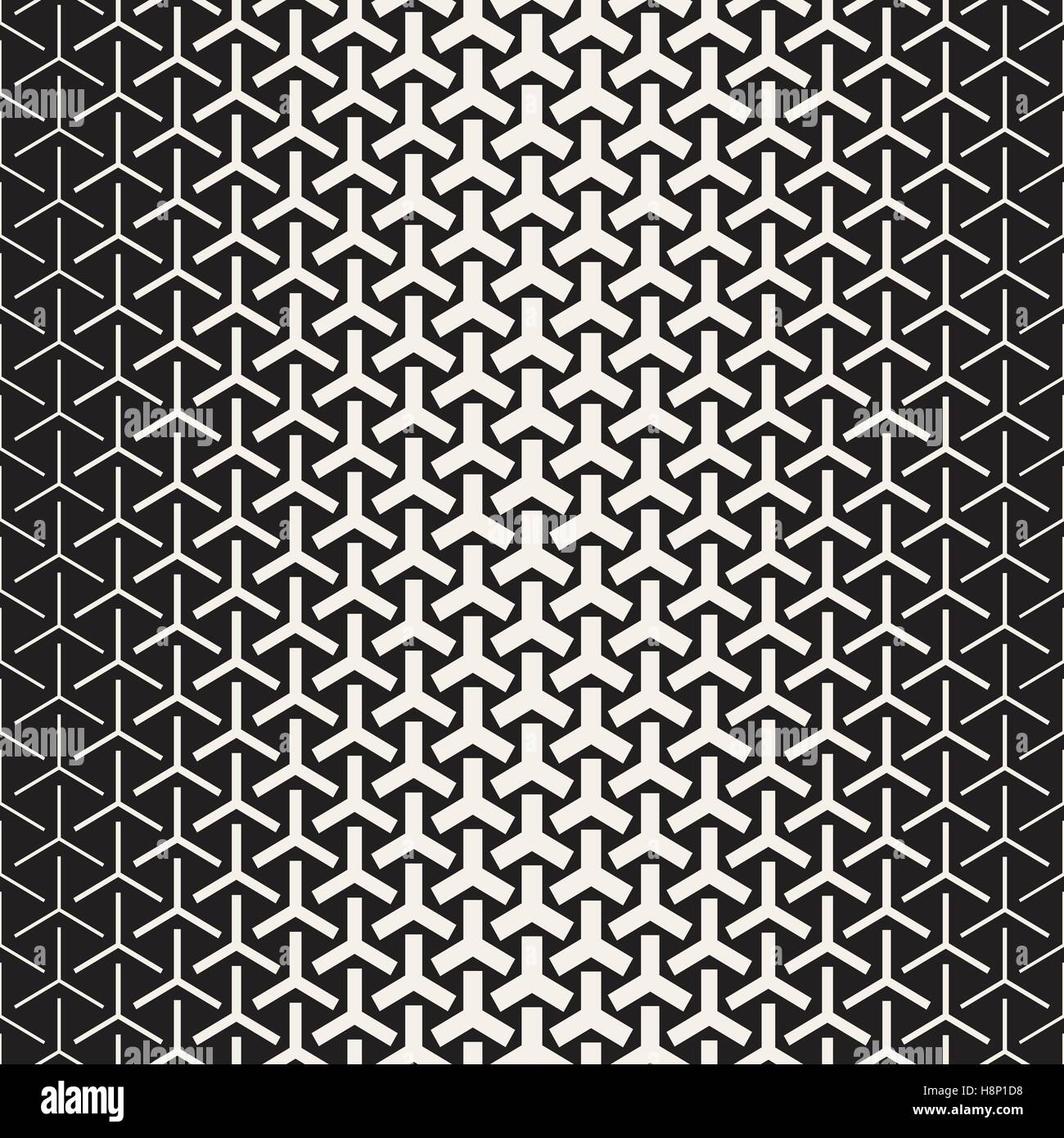 Triangular halftone lattice vector seamless Stock Vector Images - Alamy