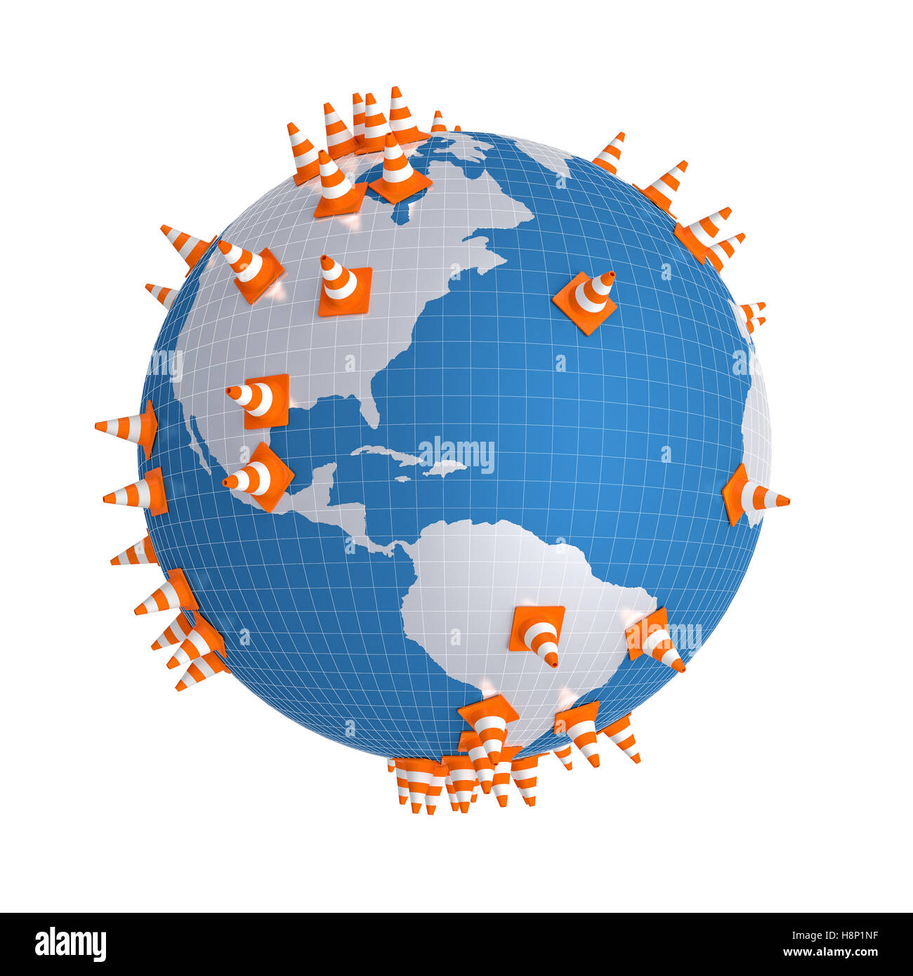 Traffic map hi-res stock photography and images - Alamy