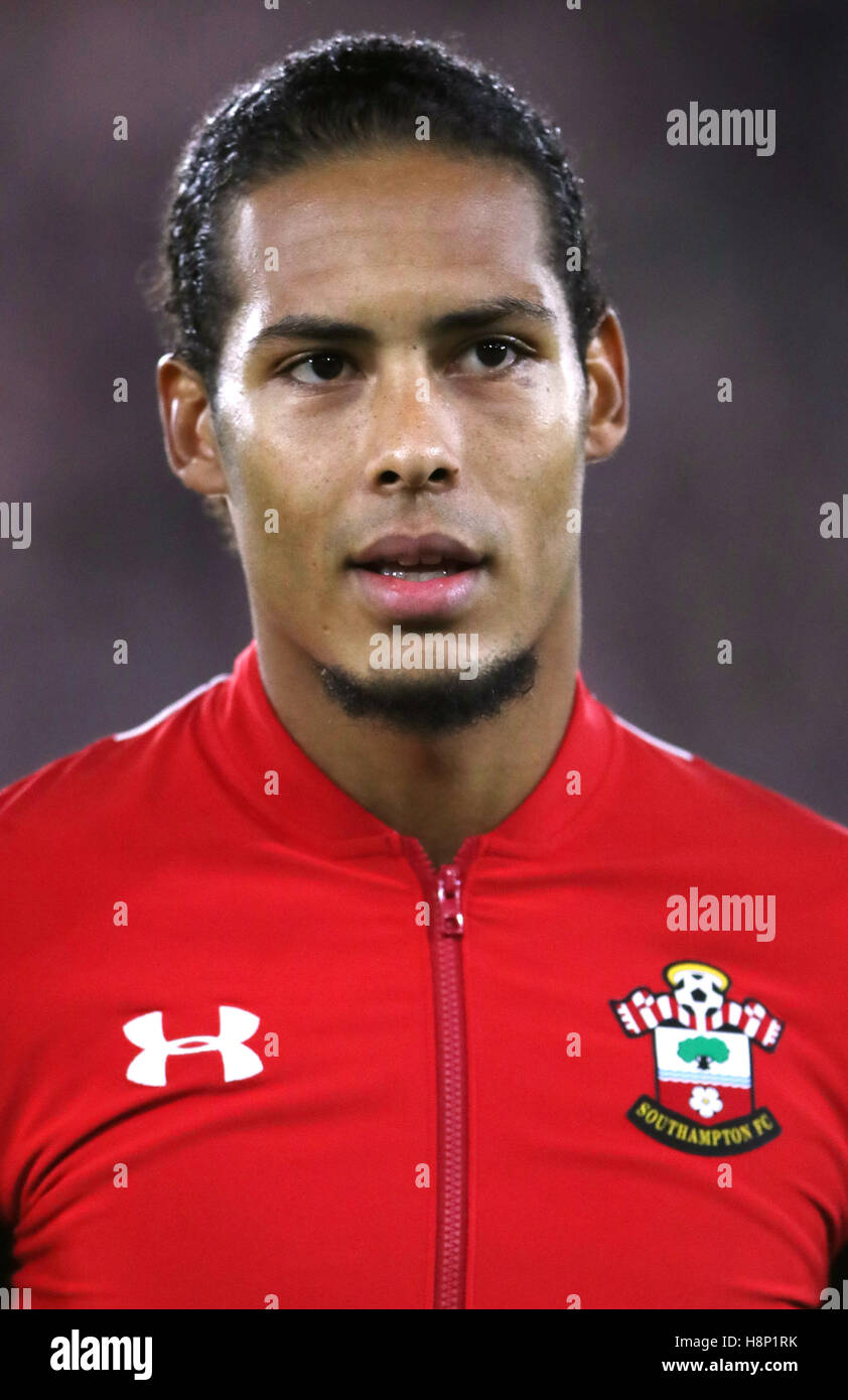 Virgil van Dijk, Southampton Stock Photo - Alamy