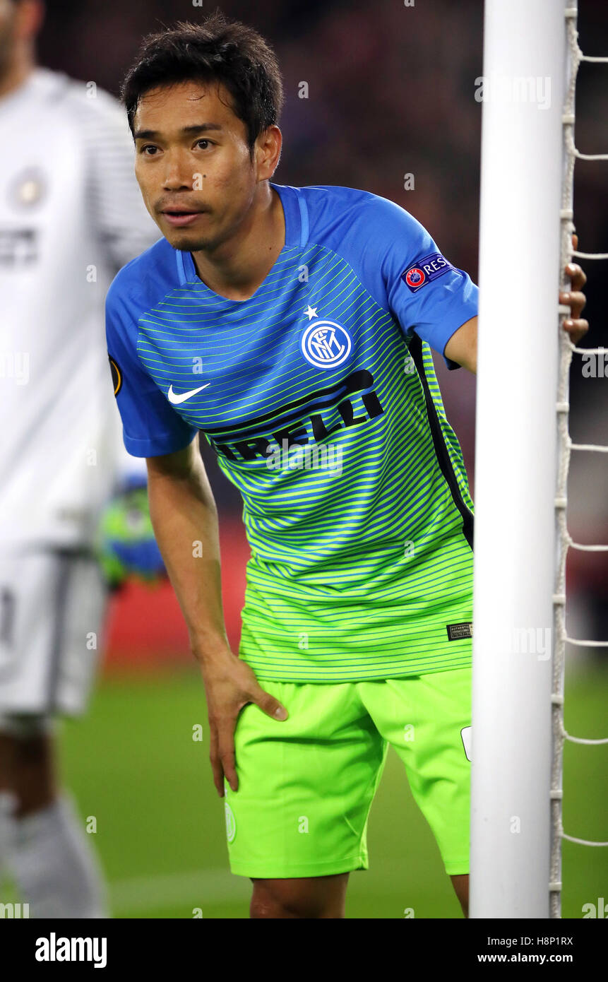 Yuto Nagatomo, Inter Milan Stock Photo - Alamy