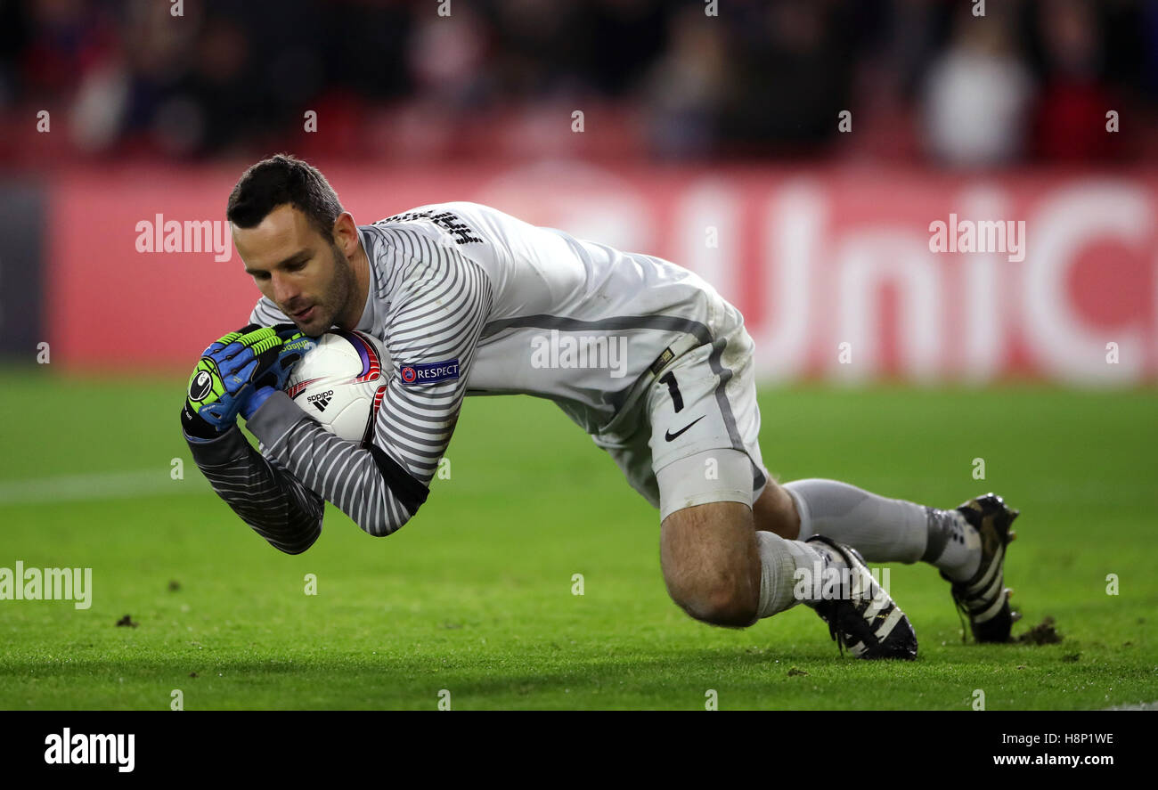 Inter Milan goalkeeper Samir Handanovic Stock Photo - Alamy